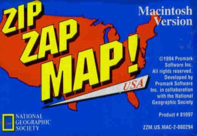 Zip Zap Map! USA MAC kids learning puzzle arcade game! | eBay